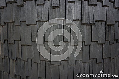 Rough Bumpy Wood Shingle Cladding Royalty-Free Stock Photo ...