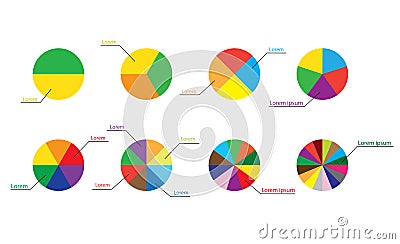 Round Diagrams And Infographics - Visual Representations Vector ...