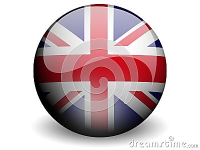 Round Flag Of United Kingdom Stock Photos - Image: 5186373