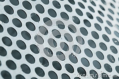 Round-hole Grating As A Structured Background For Design Royalty-Free ...