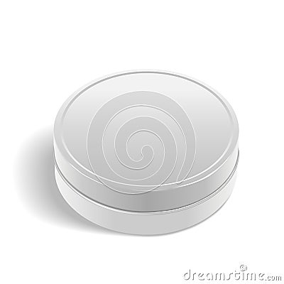 Round Metal Box Stock Photo | CartoonDealer.com #68608116