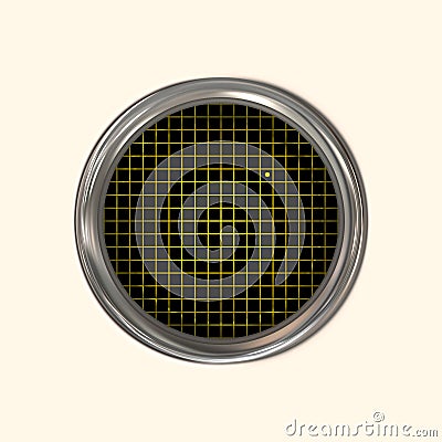 Round Modulation Oscilloscope Creen Stock Photography | CartoonDealer ...
