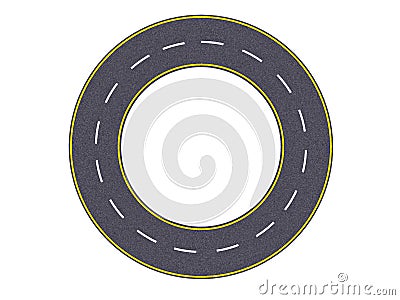 Round Road Royalty Free Stock Photo - Image: 3315715