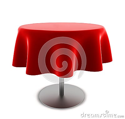 Round Table Royalty-Free Cartoon | CartoonDealer.com #32467214