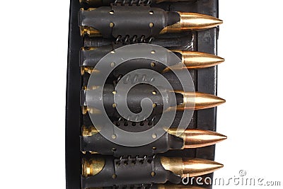 RPD-44 Round Ammunition Box With Machine-gun Belt Stock Image ...