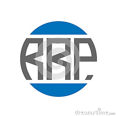 RRP Letter Logo Design On White Background. RRP Creative Initials ...