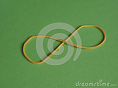 Rubber Band Infinity Sign Royalty-Free Stock Photography ...