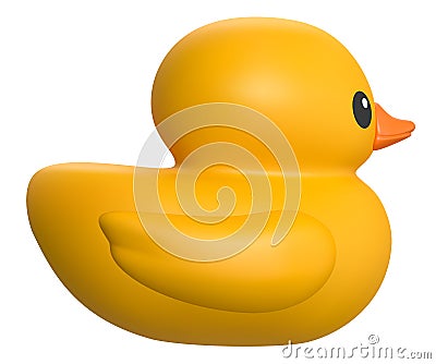 Rubber Duck Vector Illustration | CartoonDealer.com #102657006