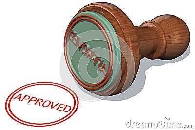 Rubber Stamp Royalty-Free Cartoon | CartoonDealer.com #1778453