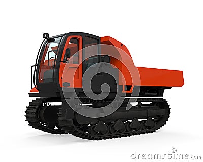 Rubber Track Crawler Carrier Royalty-Free Stock Image | CartoonDealer ...