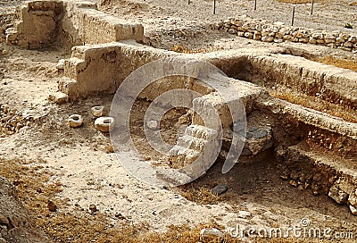 Ruins Of Ancient City Jericho In Israel Stock Photo - Image: 83399391