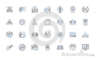Rule Designing Line Icons Collection. Guidelines, Instructions ...