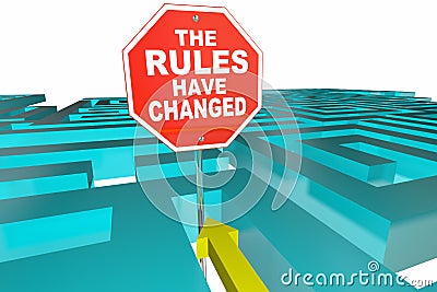 The Rules Have Changed Puzzle Royalty-Free Stock Image | CartoonDealer ...