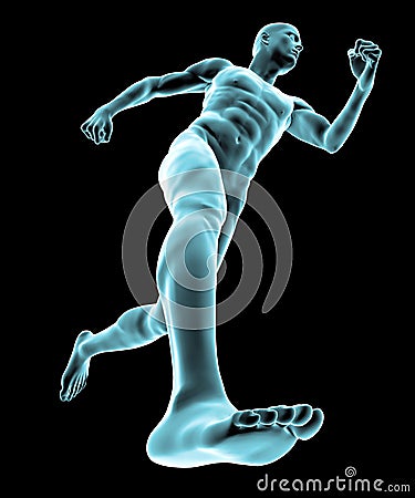 Running Human Body Stock Photography - Image: 31901462