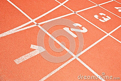 Running Track Lines Royalty Free Stock Images - Image: 10574169