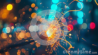 The Rush Of Electricity Igniting And Electrifying The Atmosphere With ...