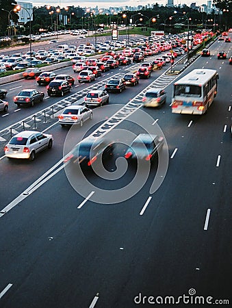 Rush Hour Traffic Stock Photo - Image: 14820
