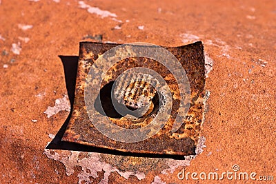 Rusted Iron Nail Royalty Free Stock Photography - Image: 11155997