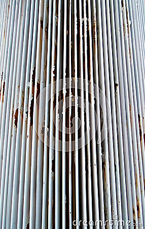 Rusting Transformer Indentations Royalty-Free Stock Photography ...