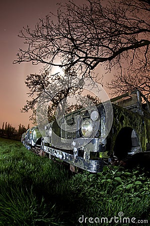 Rusty Land Rover Royalty Free Stock Image - Image: 22519166