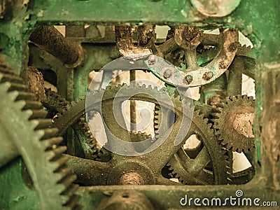 Rusty Old Mechanism Stock Image | CartoonDealer.com #29678839