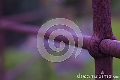Rusty Railing Joint Royalty-Free Stock Photography | CartoonDealer.com ...