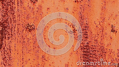 Rusty Stains on Old Paint Wall Texture Seamless Loop. Corroded Surface ...