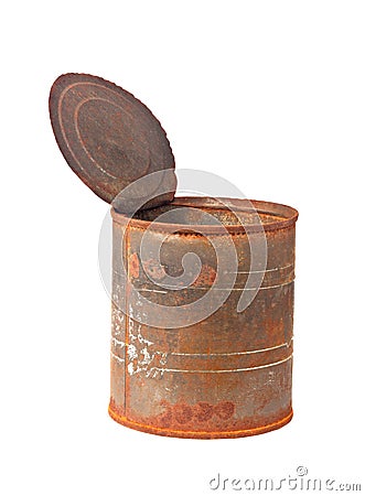 Rusty Tin Can Royalty Free Stock Photo - Image: 32181025