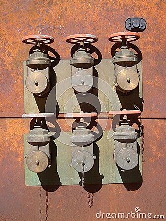 Rusty Valves 1 Royalty-Free Stock Photo | CartoonDealer.com #11351475
