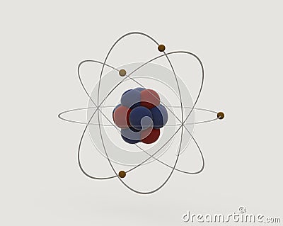 Rutherford S Atomic Model Stock Photo | CartoonDealer.com #264717240