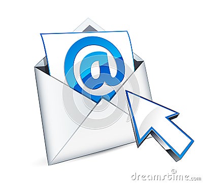 Símbolo Do Email Fotos de Stock - Imagem: 19499773