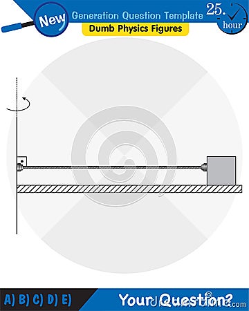 Torque Physics Example Diagram Vector Illustration | CartoonDealer.com ...