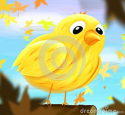 Sad Bird Royalty Free Stock Image - Image: 12922926