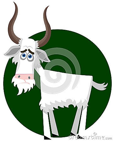 Sad Goat Royalty Free Stock Image - Image: 15545626
