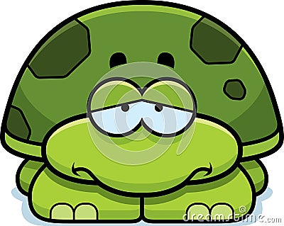 Sad Little Turtle Stock Vector - Image: 47438008
