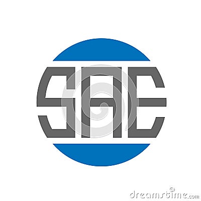 SAE Letter Logo Design On White Background. SAE Creative Initials ...