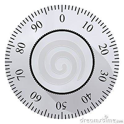 Safe Dial Royalty Free Stock Images - Image: 4527179