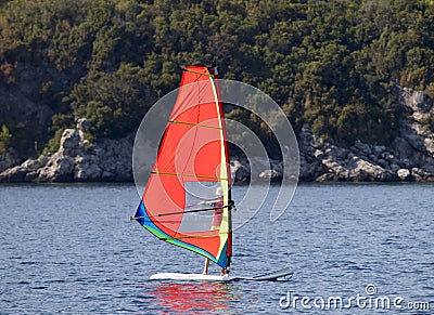 Sailboard Royalty Free Stock Image - Image: 3245256