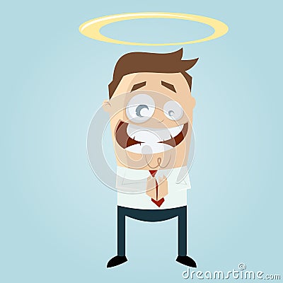 Saint Cartoon Man Stock Photos - Image: 32005063