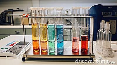 Sample Chromatography Equipment Royalty-Free Cartoon | CartoonDealer ...