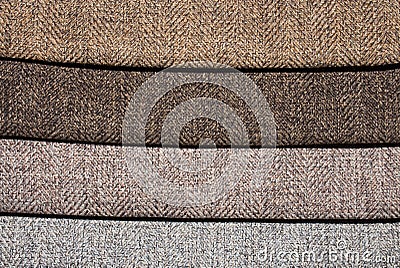 A Sample Of Multi-colored Textures Of Fabrics. Stock Photo ...