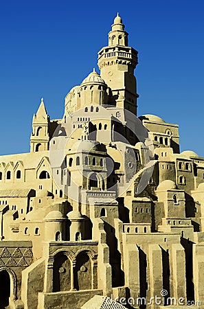 Sand Castle Stock Photo - Image: 2762180