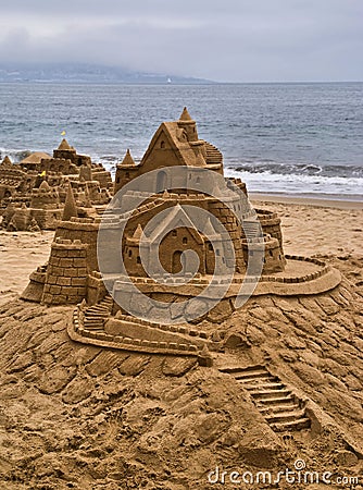 Disney Sand Magic Ostende - Wreck Editorial Stock Image - Image of ...