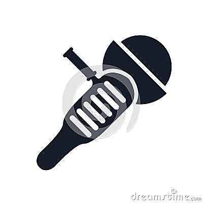 Sanding Machine Icon Vector Sign And Symbol Isolated On White ...