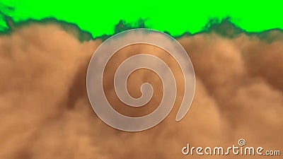 Sandstorm Moving on Green Screen Stock Footage - Video of light, flash ...