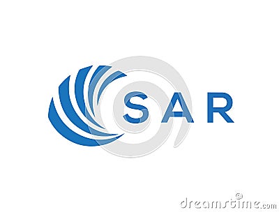 SAR Letter Logo Design On White Background. SAR Creative Circle Letter ...
