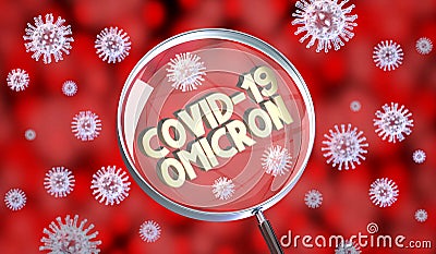 SARS-CoV-2, Covid-19, Omicron Variant Concept Royalty-Free Cartoon ...