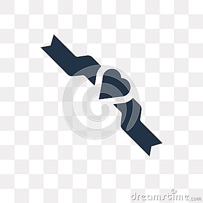 Sash Vector Icon Isolated On Transparent Background, Sash Trans ...