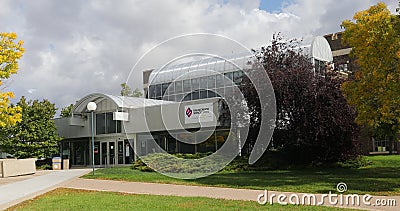 Saskatchewan Science Centre in Moose Jaw, Saskatchewan, Canada 4K Stock ...