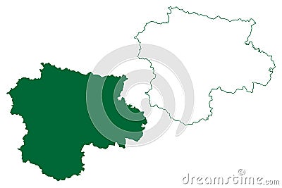 Satara District Maharashtra State, Pune Division, Republic Of India Map ...